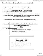 Image result for PDF Example Download