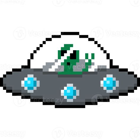 Image result for Alien Saucer Pixel Art Animation