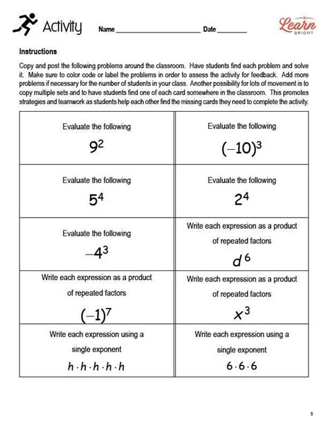 Image result for Exponents Lesson