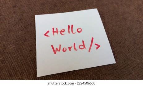 Image result for HelloWorld Notepad Code