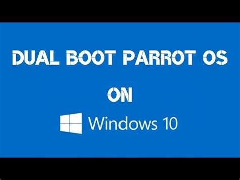 Image result for Dual Boot Parrot OS