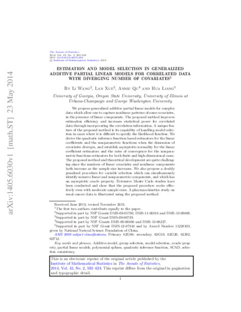 Image result for Additive Partially Linear Model