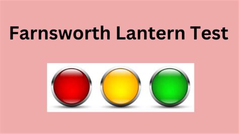 Image result for Farnsworth Lantern Test Example