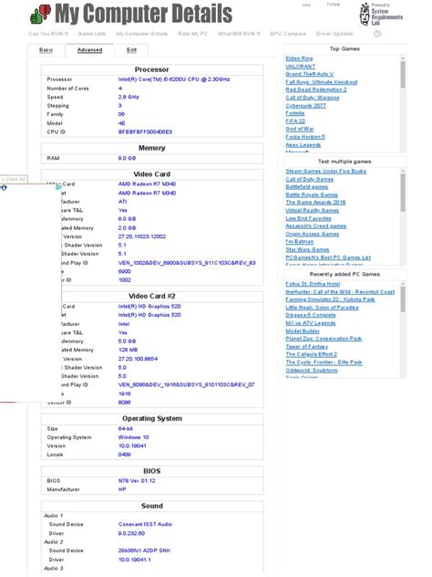 Image result for How to Find Computer Description