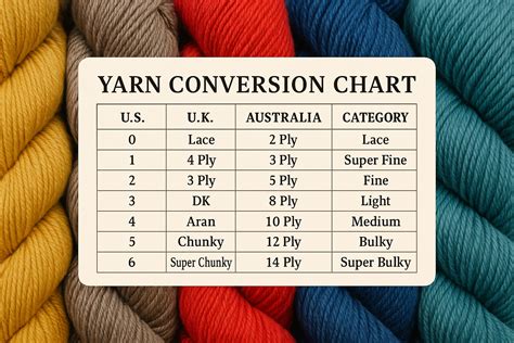 Image result for Yarn Conversion Chart
