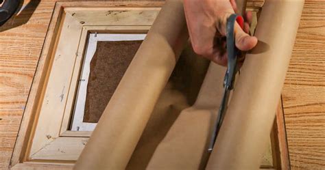 Image result for Applying Paper to Back of Picture Frame