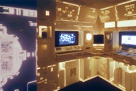Image result for Sci-Fi Computer Set Up