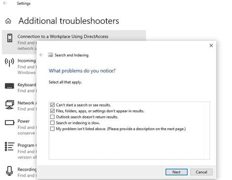 Image result for Search Menu Not Working Windows 1.0