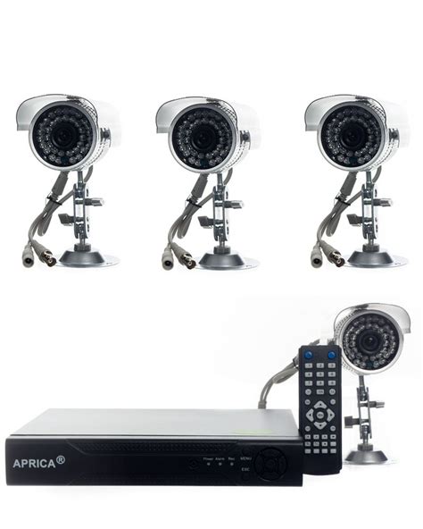 4 Channel CCTV Security Camera System DVR Kit with Internet 3G Phone ...