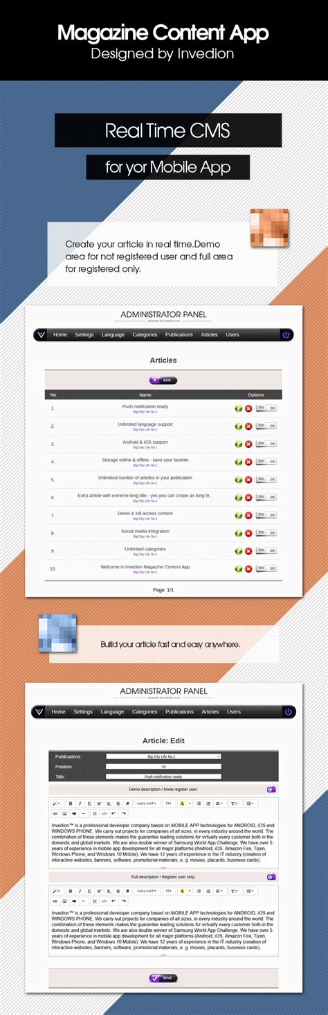 Image result for Content Push App