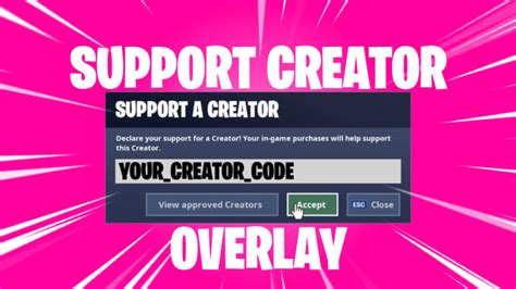 Image result for Support a Creator Code Intro Template