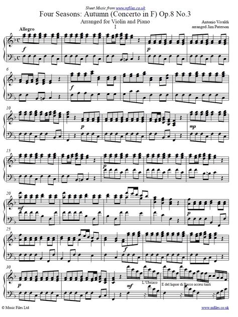 Image result for Vivaldi Autumn Spring