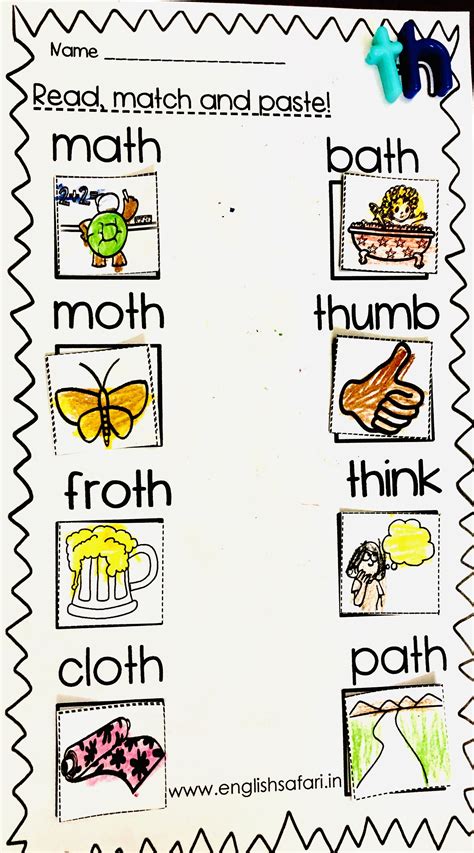 Image result for Digraph Th Words