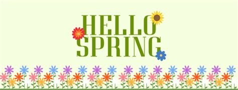 Image result for Hello Spring Facebook Cover