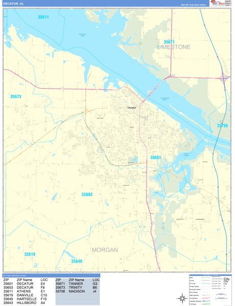 Image result for Decatur Al Zip Code Map