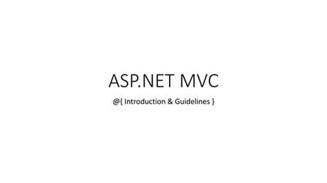 Image result for .Net MVC Introduction