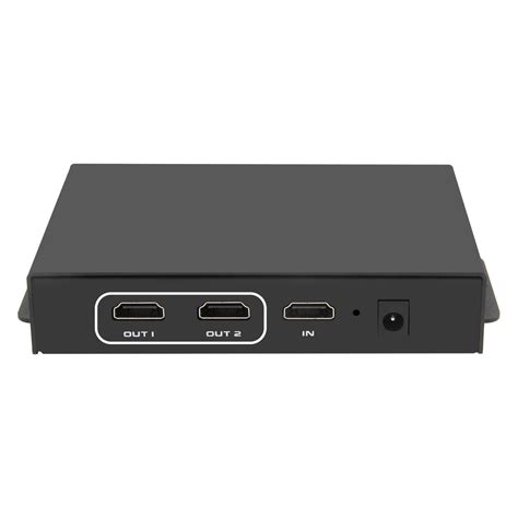 4K HDMI Screen Splitter 1 in 2 Out for Dual Monitors Duplicate/Left an ...