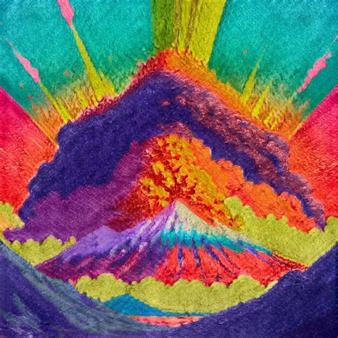Image result for Colorful Volcano