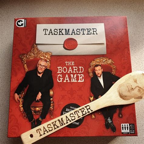 Image result for Taskmaster: The Board Game Taskmaster Challenges