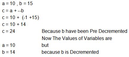 Image result for Java Increment and Decrement Example