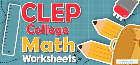 Image result for College Math Basic Worksheet