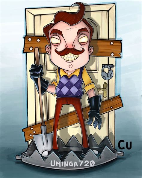 Image result for Hello Neighbor Crow Man