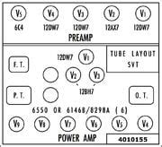 Image result for Preamp Tube Chart