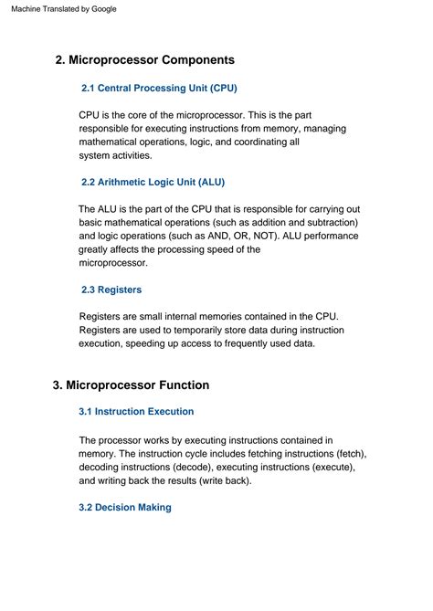 Image result for Definition of Microprocessor
