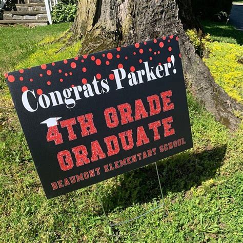 Image result for Elementary Graduation Sign