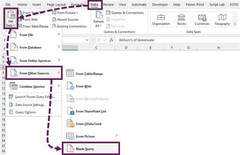 Image result for Power Query Get Data From Table