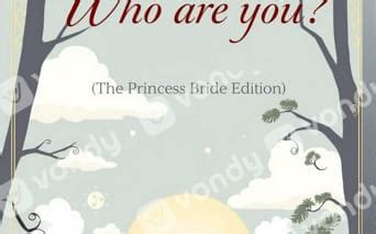Image result for Who Are You Princess Bride