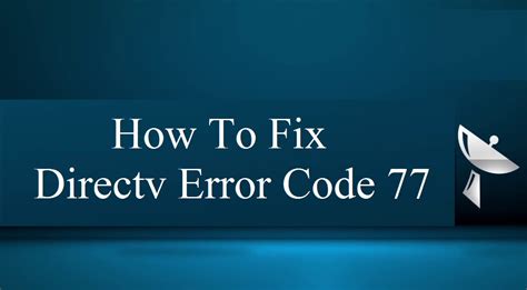 Image result for Direct TV 775 Fix