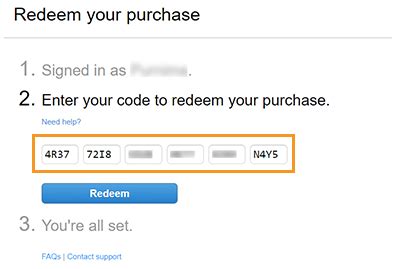 Image result for Redemption Code to Be Redeemed