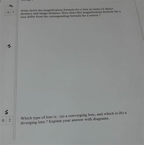 Image result for Lens Magnification Formula