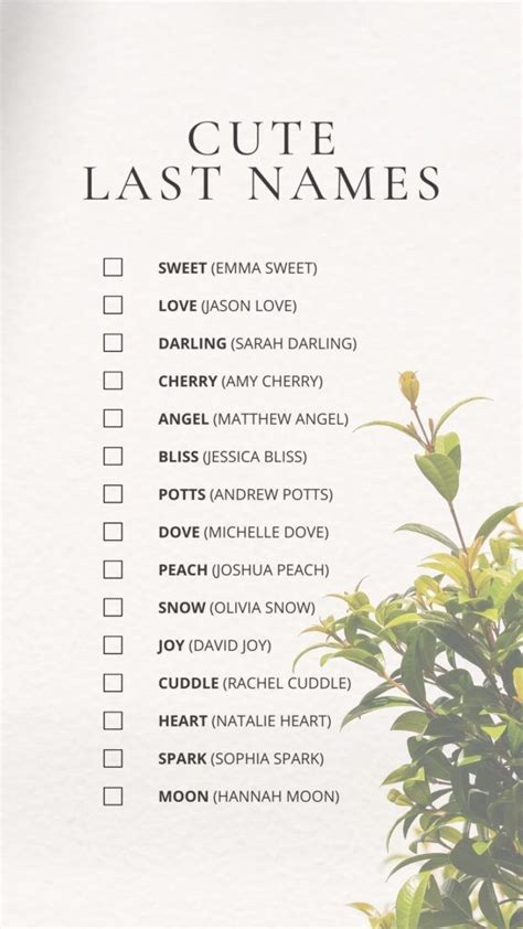 Image result for Random Last Names