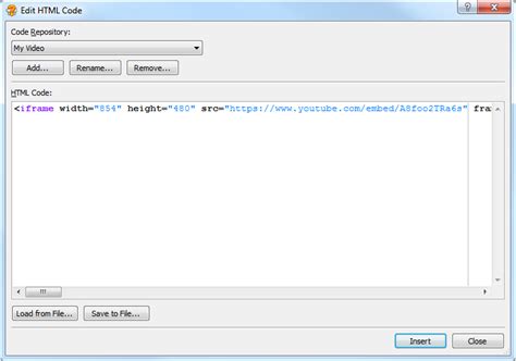 Image result for Insert Video in HTML