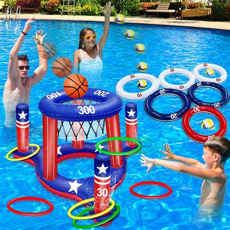 Image result for Inflatable Pool Games