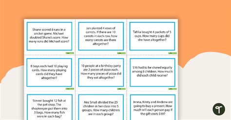 Image result for 3rd Grade Math Multiplication Worksheets Word Problems