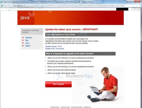 Image result for Java Update Checker Virus