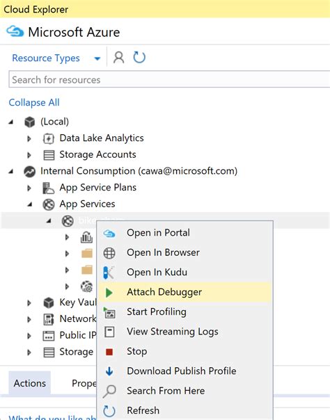 Image result for How to Debug Function App in Visual Studio