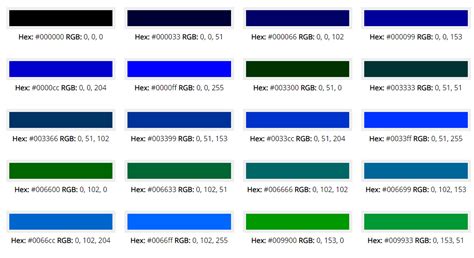 Image result for HTML. Web Safe Color Codes
