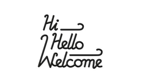 Image result for Hello Welcome Inteface