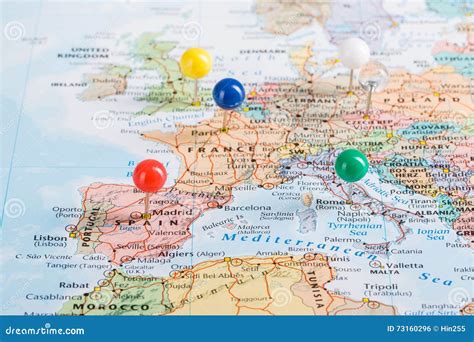 Printable Map With Pins - My Share