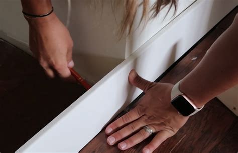 Image result for Installing Flat Baseboard