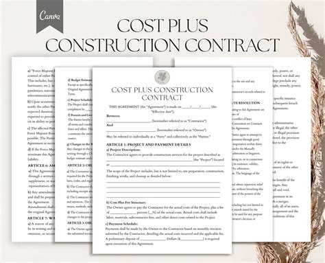 Image result for Cost Plus Contract Benefits Example
