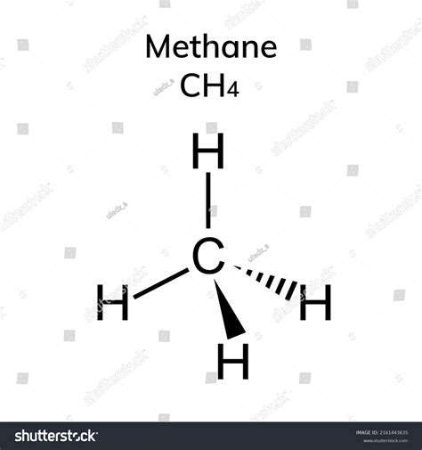 Image result for Methane Structural Formula