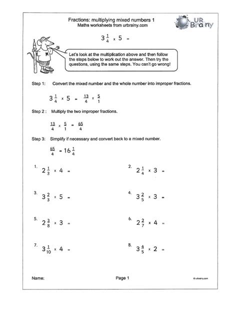 Image result for Multiplying Mixed Numbers Sums