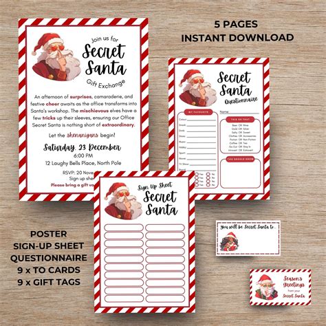 Image result for Work Secret Santa Questions