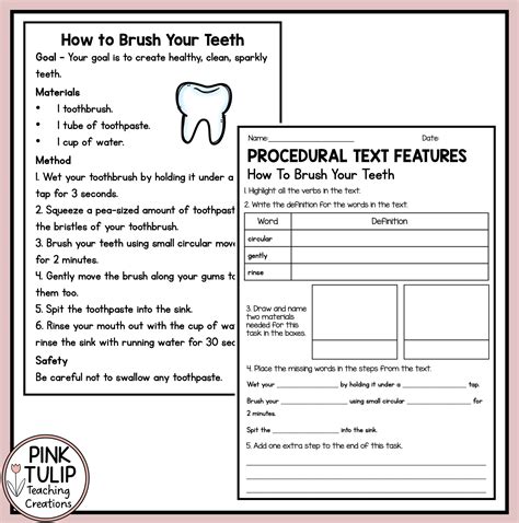 Image result for Image Sample of a Procedural Text