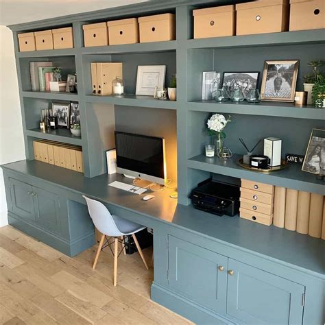 Image result for Built in Computer Desk